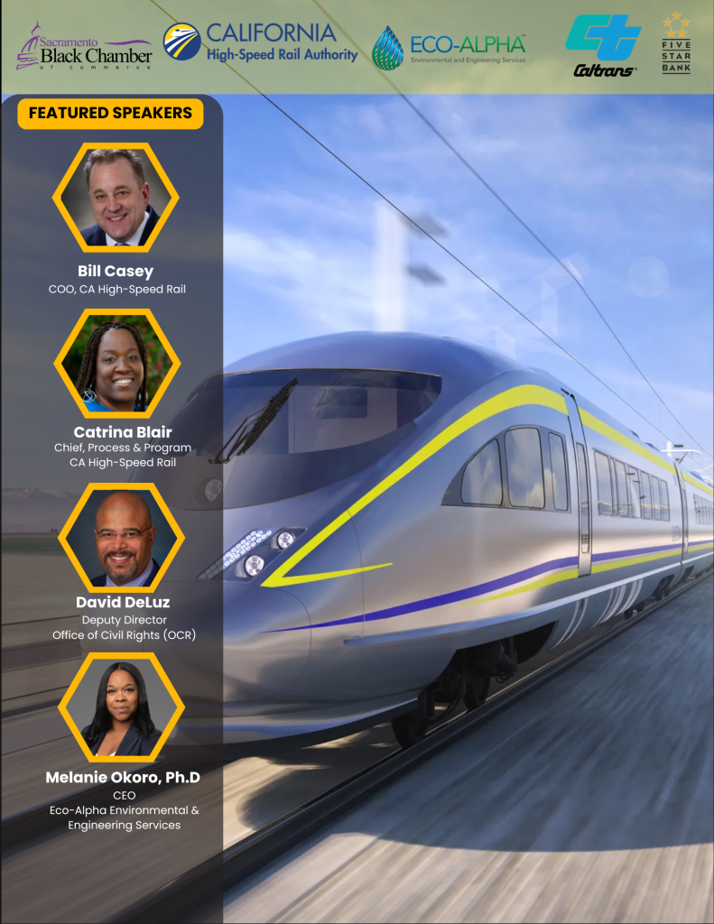 Caltrans/High Speed Rail Transportation Industry 2024 Summit and Vendor Fair – Capital Black ...