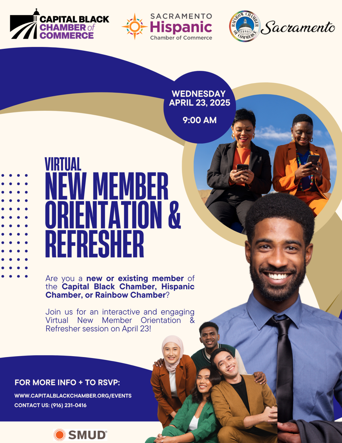 New Member or Refresher Orientation (w/Hispanic & Rainbow Chambers ...